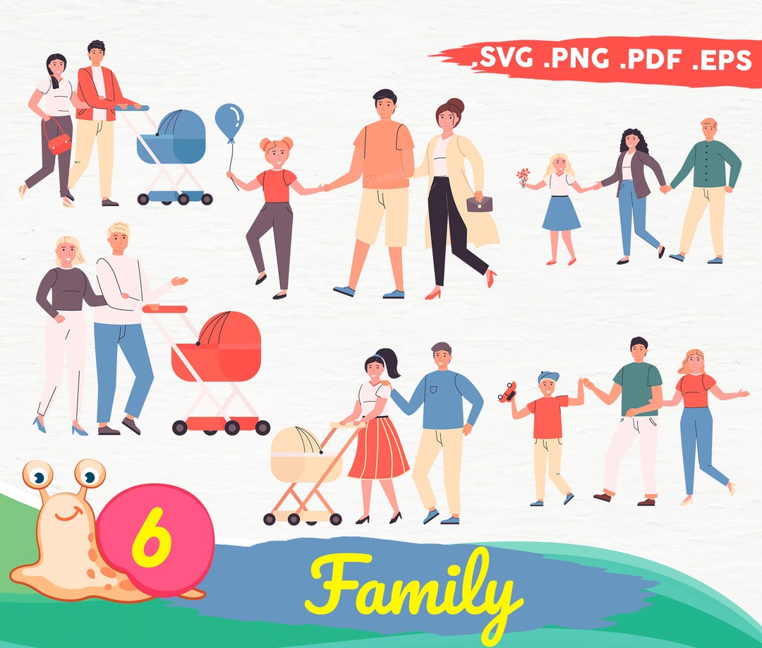 Family Svg, Children Svg, Mother Svg, Father Svg, Son Svg, Baby Svg ...