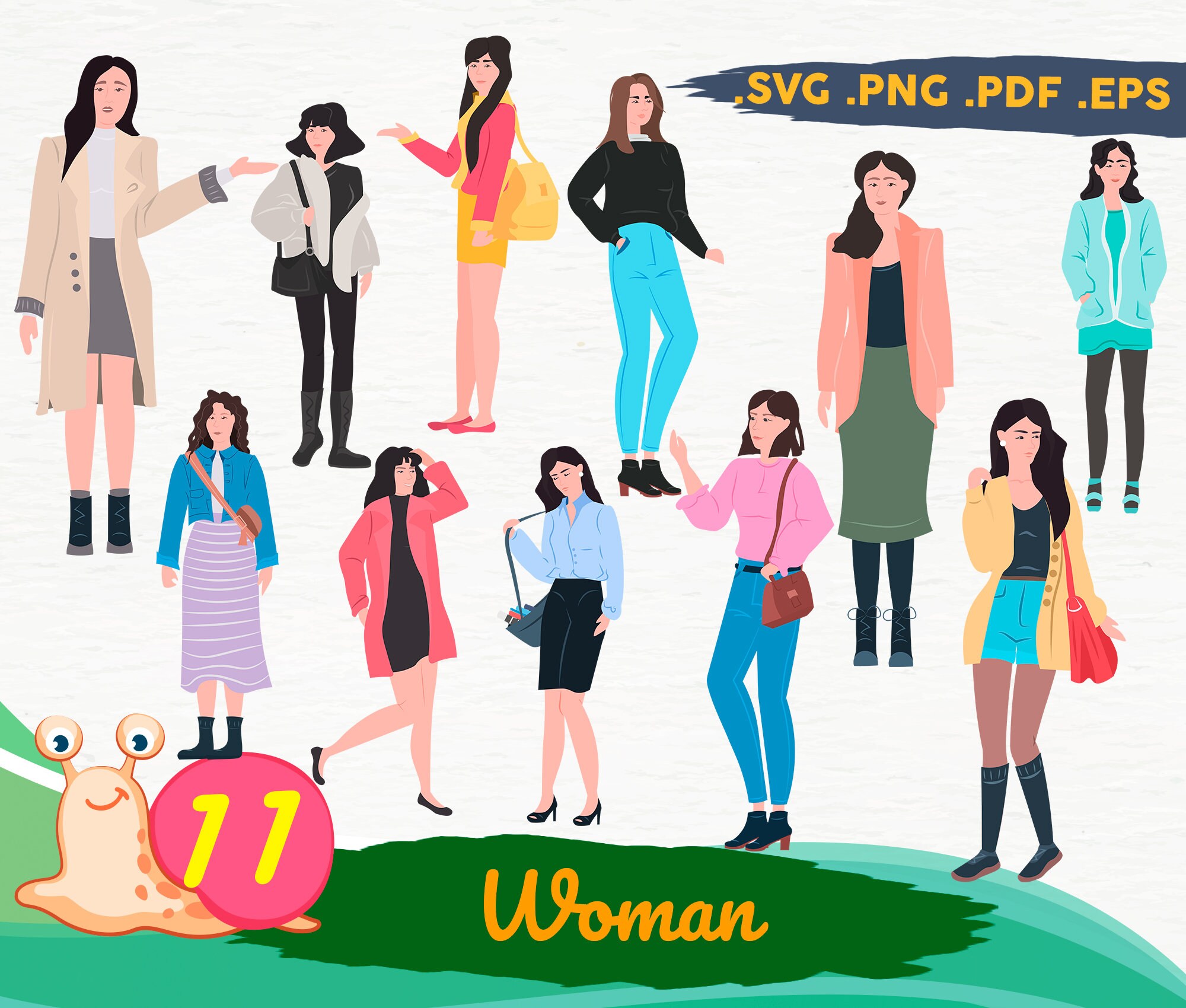 Woman Svg Girl Svg Beautiful Woman Svg Stylish Woman - Etsy