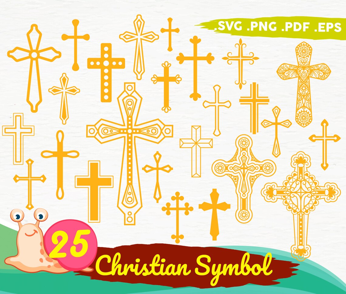 Christian Symbol Svg,cross SVG, Crosses Clipart, Christian Svg Files ...