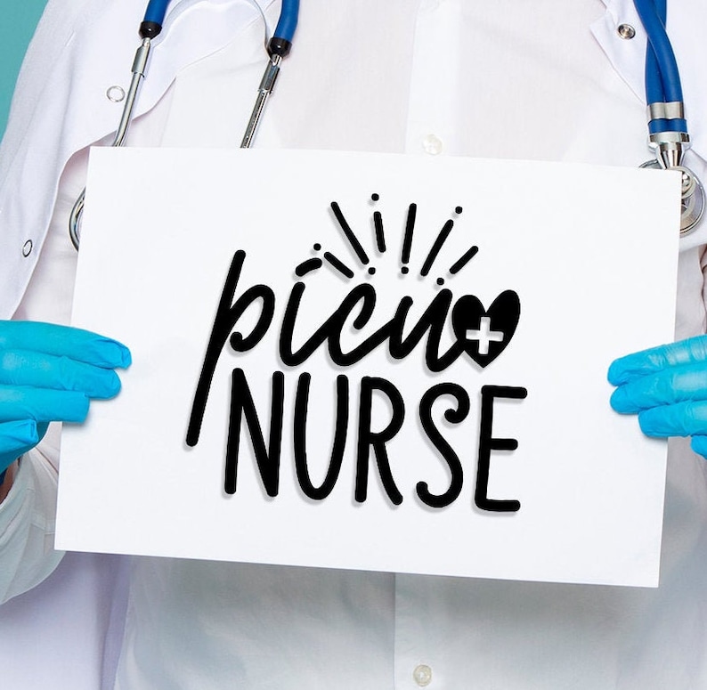 Picu Nurse Svg, PICU Nurse, Pediatric ICU, Nurse Shirt Designs, Print ...
