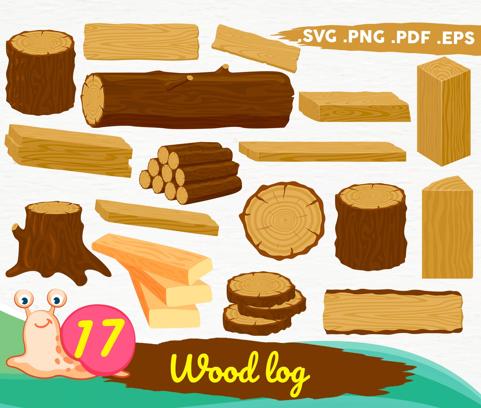 Log SVG Bundle Wood SVG Wood Log SVG Log Svg Tree Bark | Etsy
