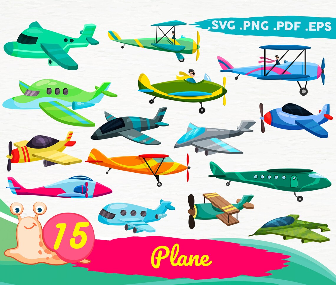 Airplane SVG Plane PNG Plane SVG Plane Plane Clipart - Etsy