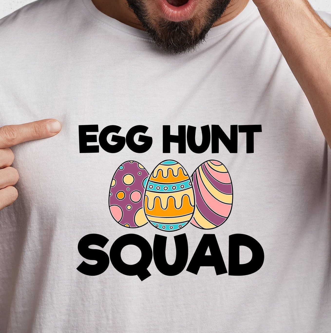 Egg Hunt Squad Svg DXF Digital Download Easter Svg Easter - Etsy