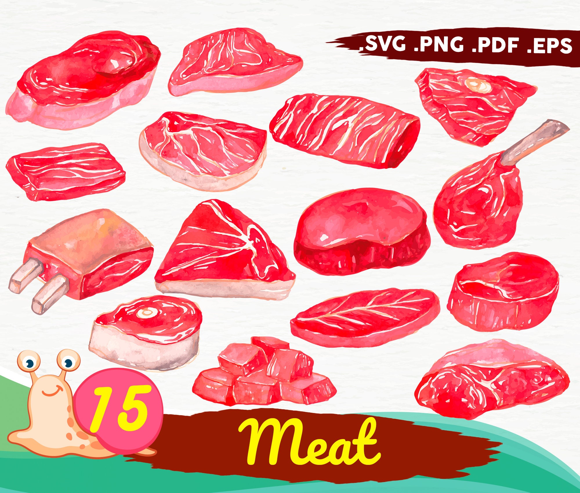 Vlees svg, Steak SVG, T-Bone Steak SVG, Steak Silhouette, Meat Lover ...