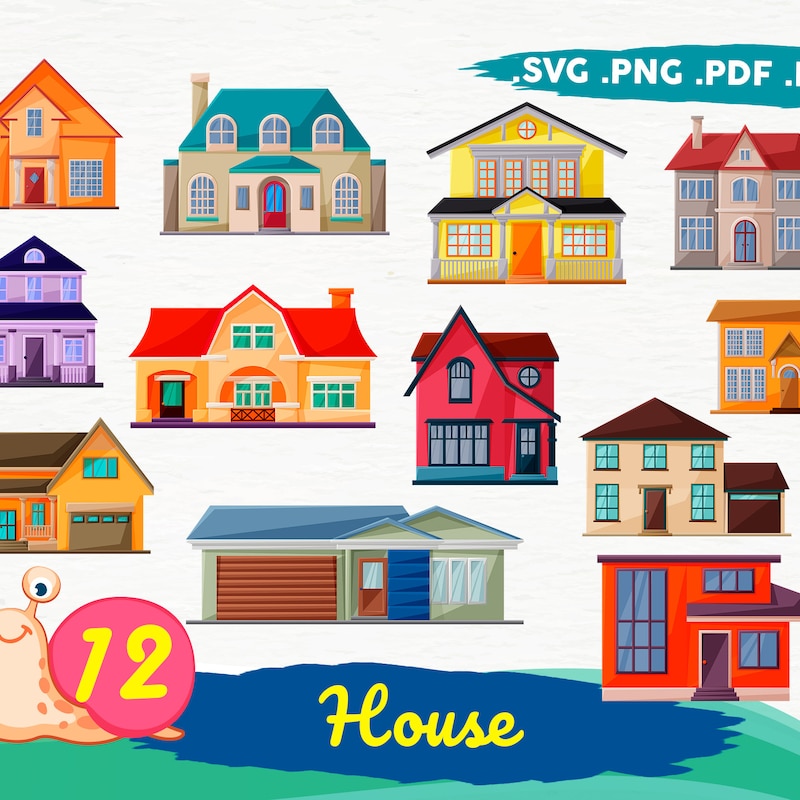 House Svg - Etsy