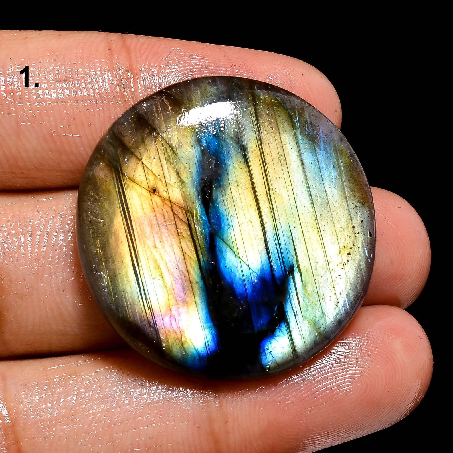 Round Labradorit Natural Labradorite Big Size Round | Etsy