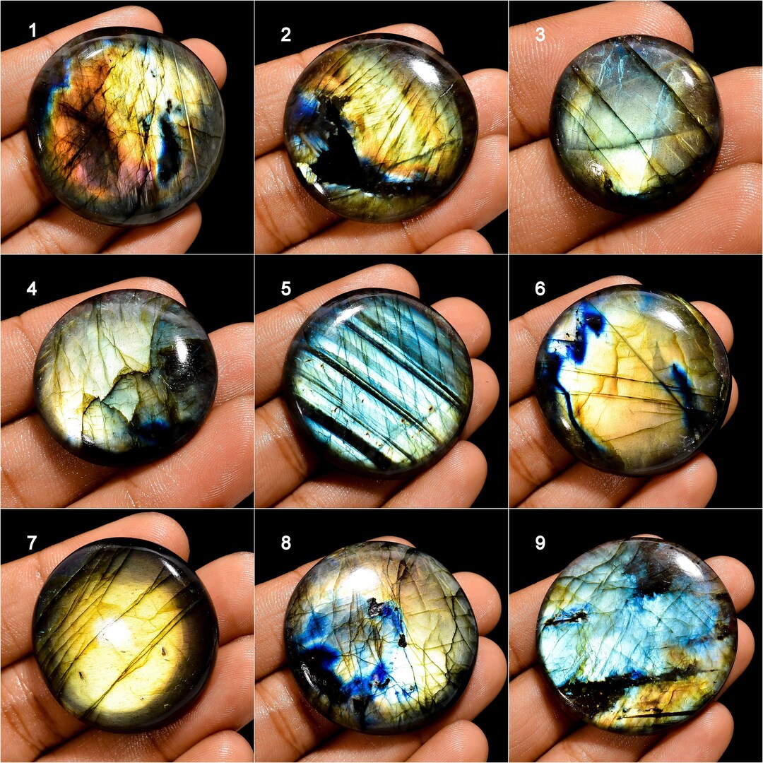Round Labradorit Natural Labradorite Big Size Round - Etsy
