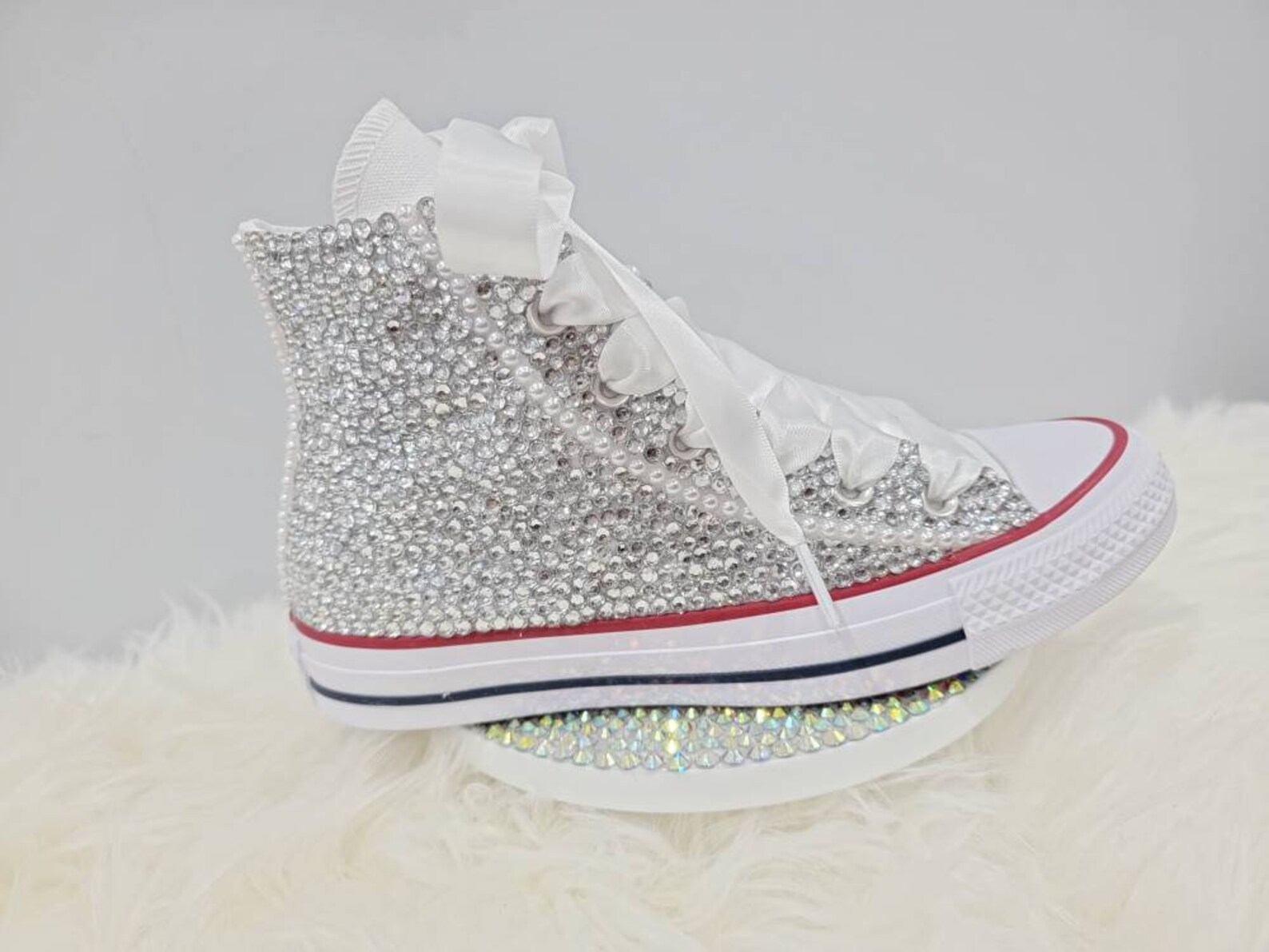 Custom Bling Rhinestone Converse - Etsy