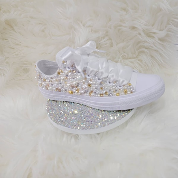 Pearl Converse - Etsy