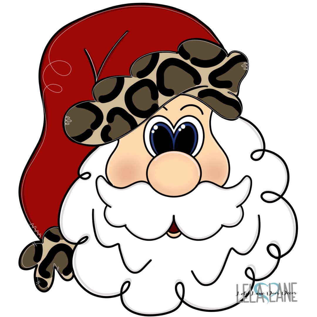 TEMPLATE: Santa | Santa Clause | St. Nick | Christmas Santa - Etsy