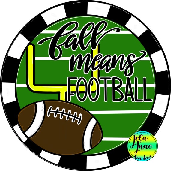 TEMPLATE: Fall is Football - Etsy