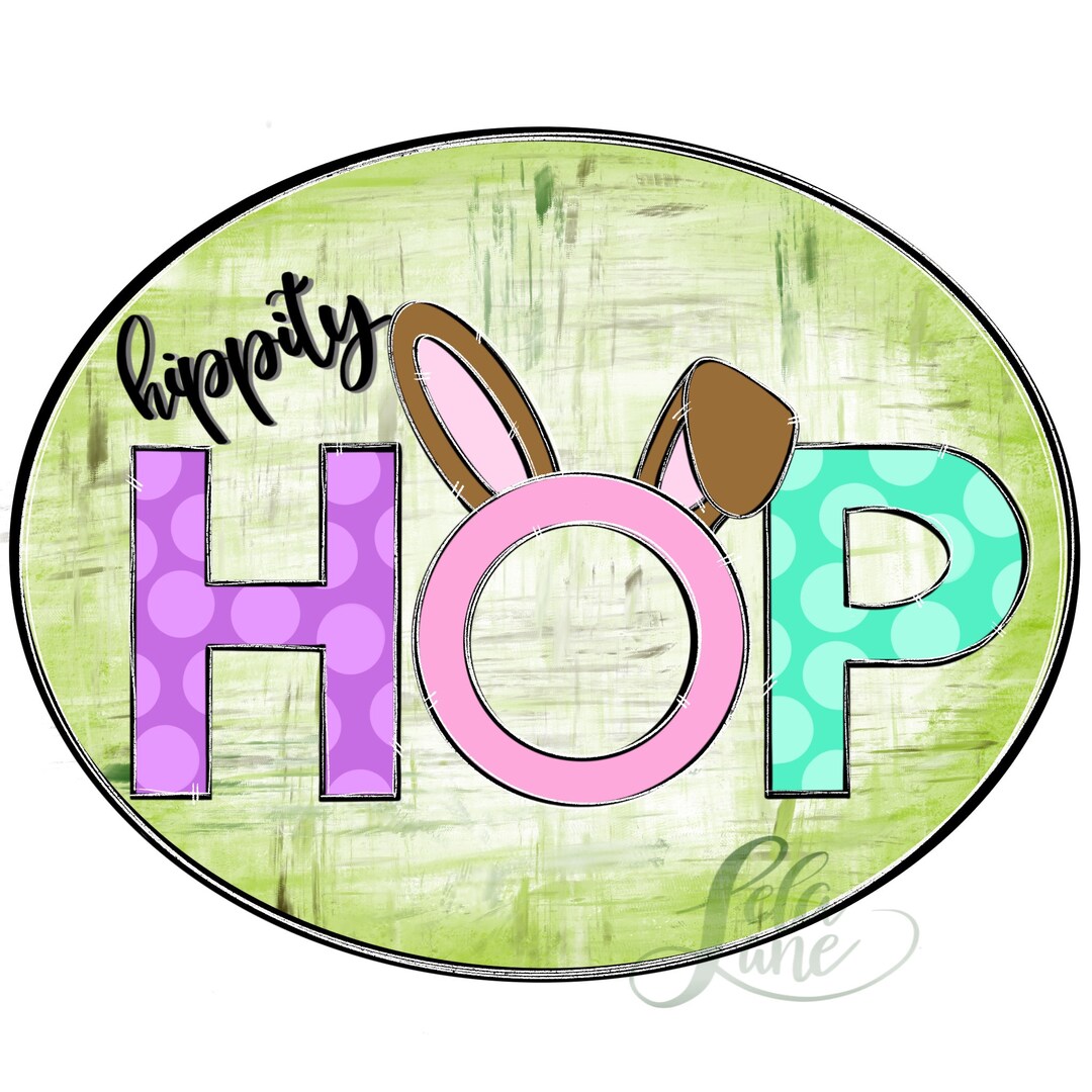 TEMPLATE: Hippity Hop | Easter - Etsy