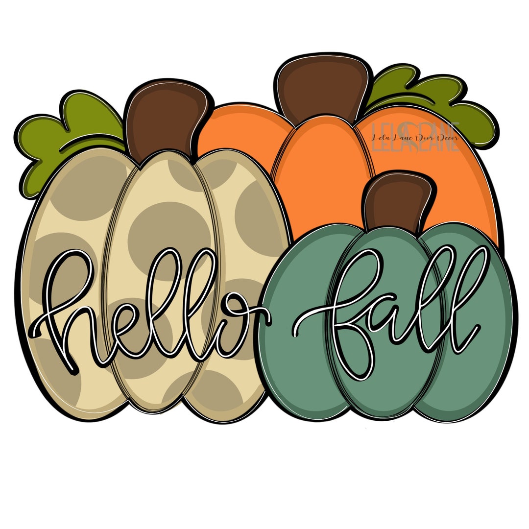 TEMPLATE: Hello Fall - Etsy