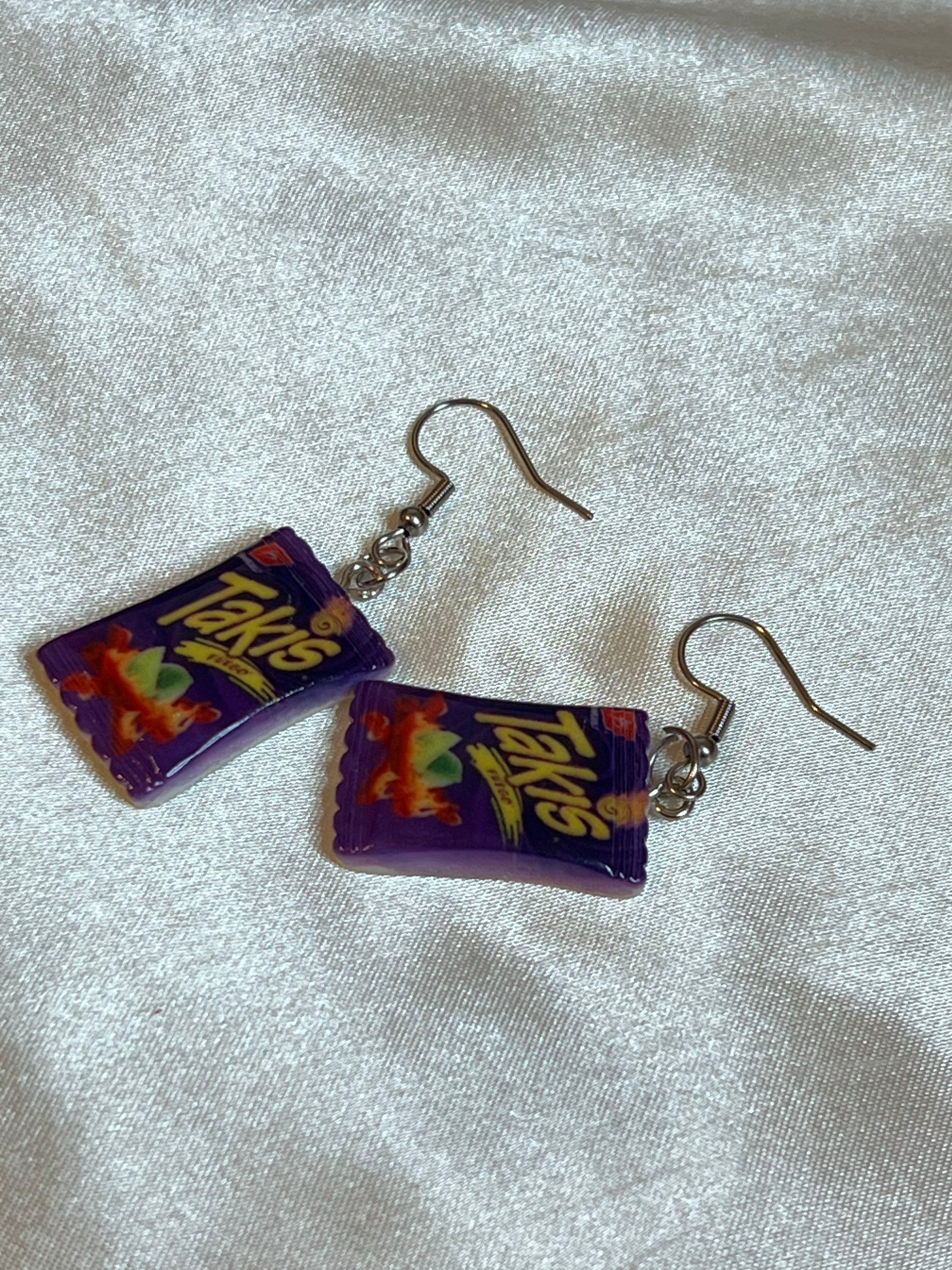 TAKIS FUEGO Earrings,takis Chips Earrings,takis Earrings Jewelry,takis ...