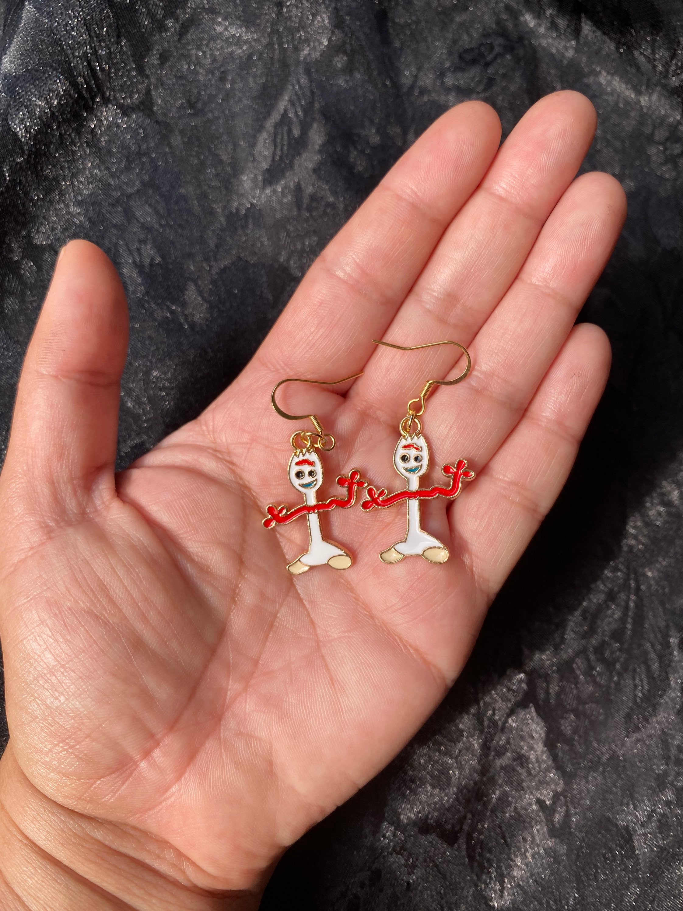 FORKY TOY STORY Earringsfork Earringsforky Earringsgoth | Etsy