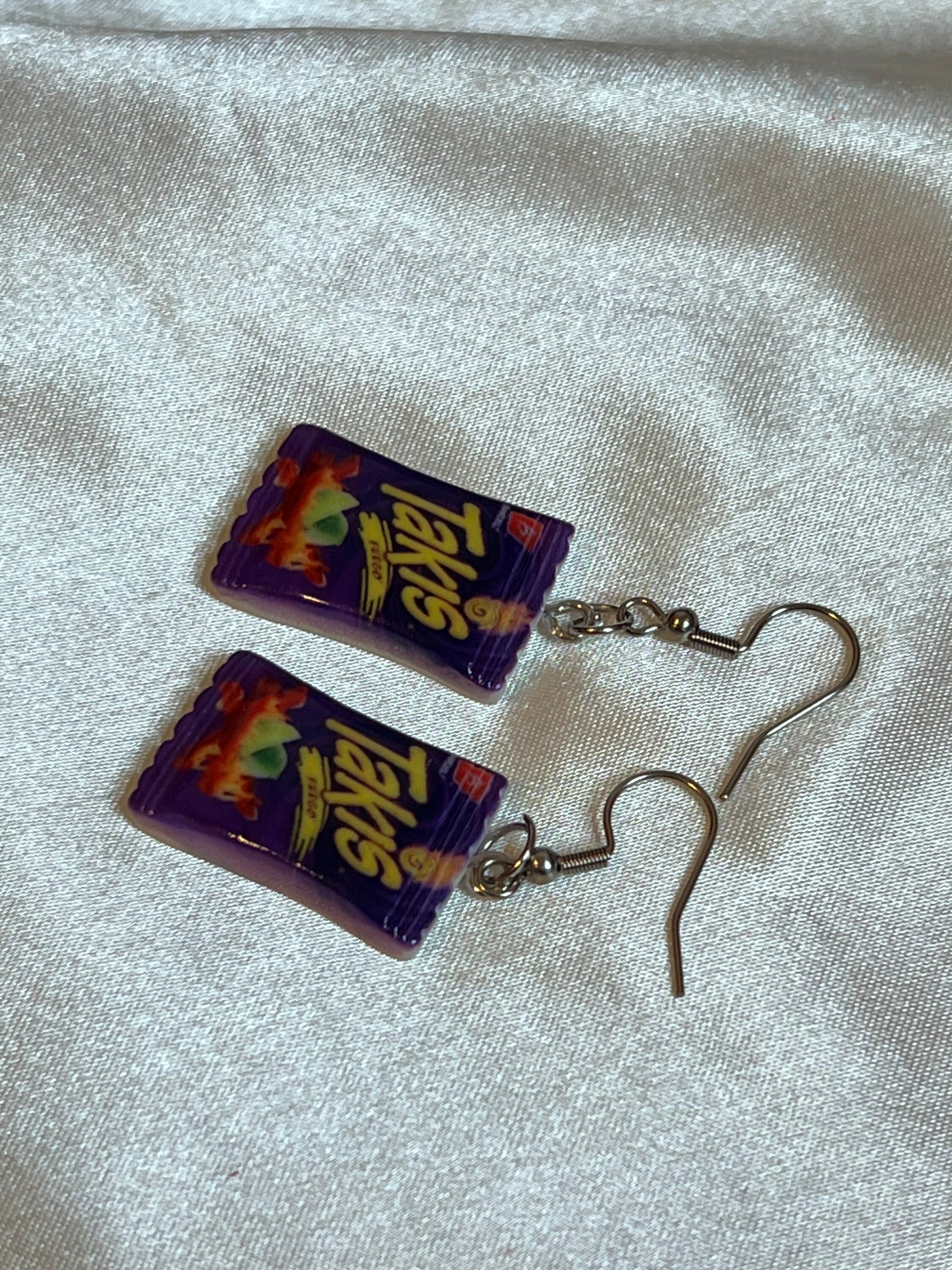 TAKIS FUEGO Earrings,takis Chips Earrings,takis Earrings Jewelry,takis ...