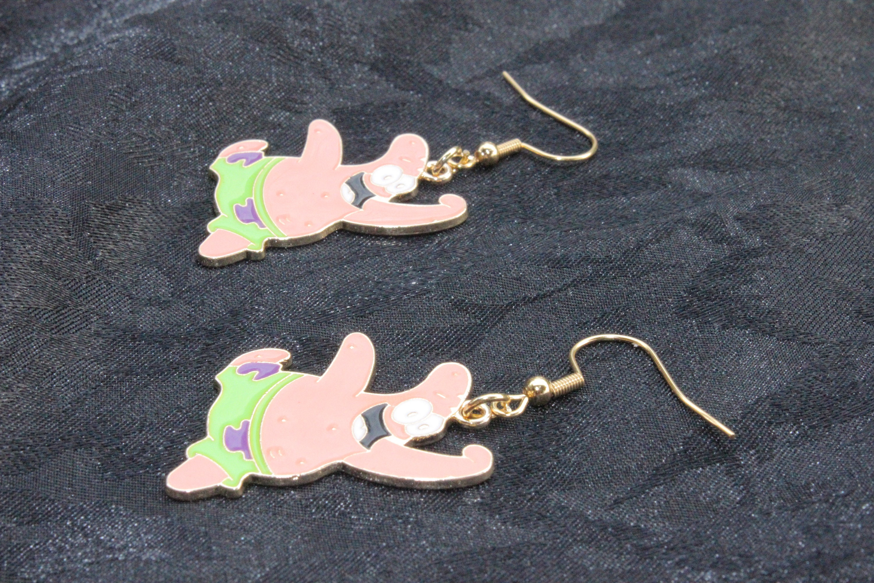 PATRICK SPONGEBOB Earrings,grunge Earrings,sponge Bob Earrings,punk ...