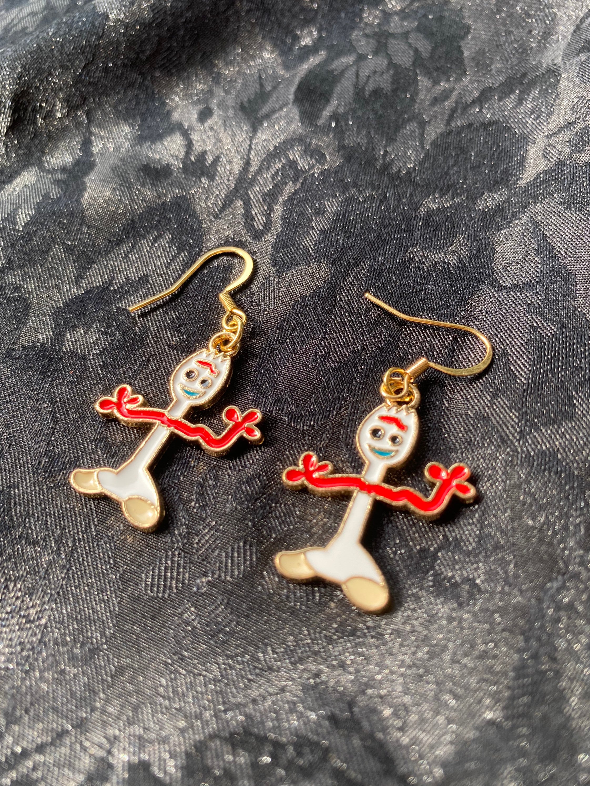 FORKY TOY STORY Earringsfork Earringsforky Earringsgoth - Etsy