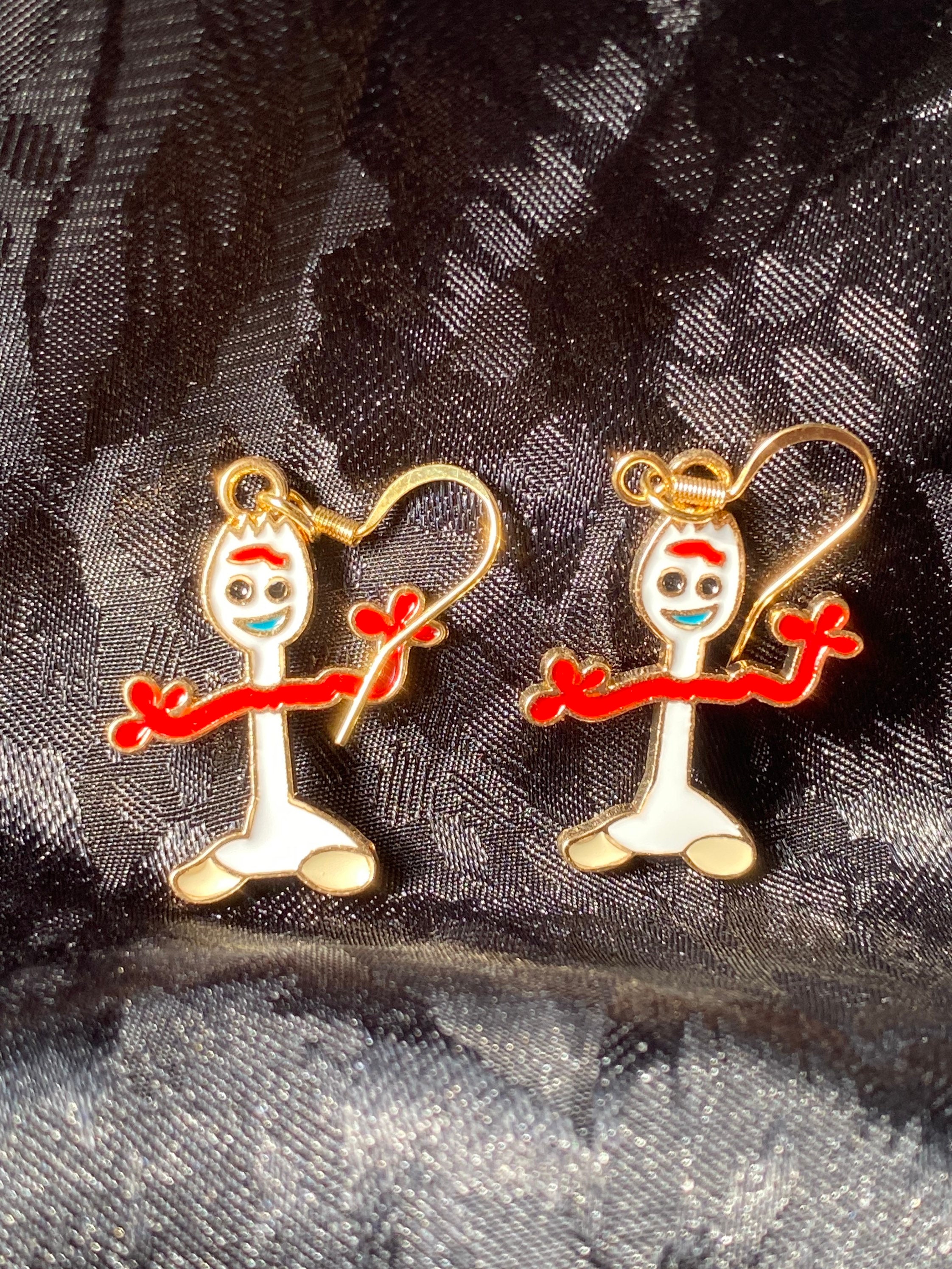 FORKY TOY STORY Earringsfork Earringsforky Earringsgoth - Etsy