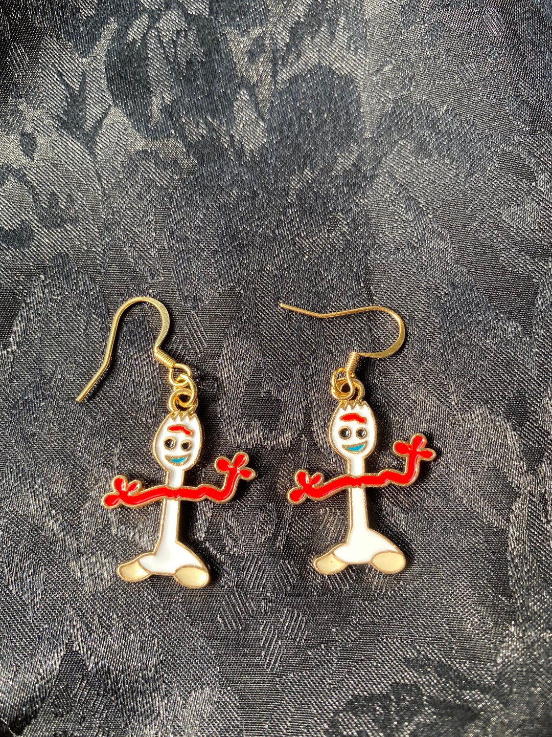 FORKY TOY STORY Earrings,fork Earrings,forky Earrings,goth Earrings ...
