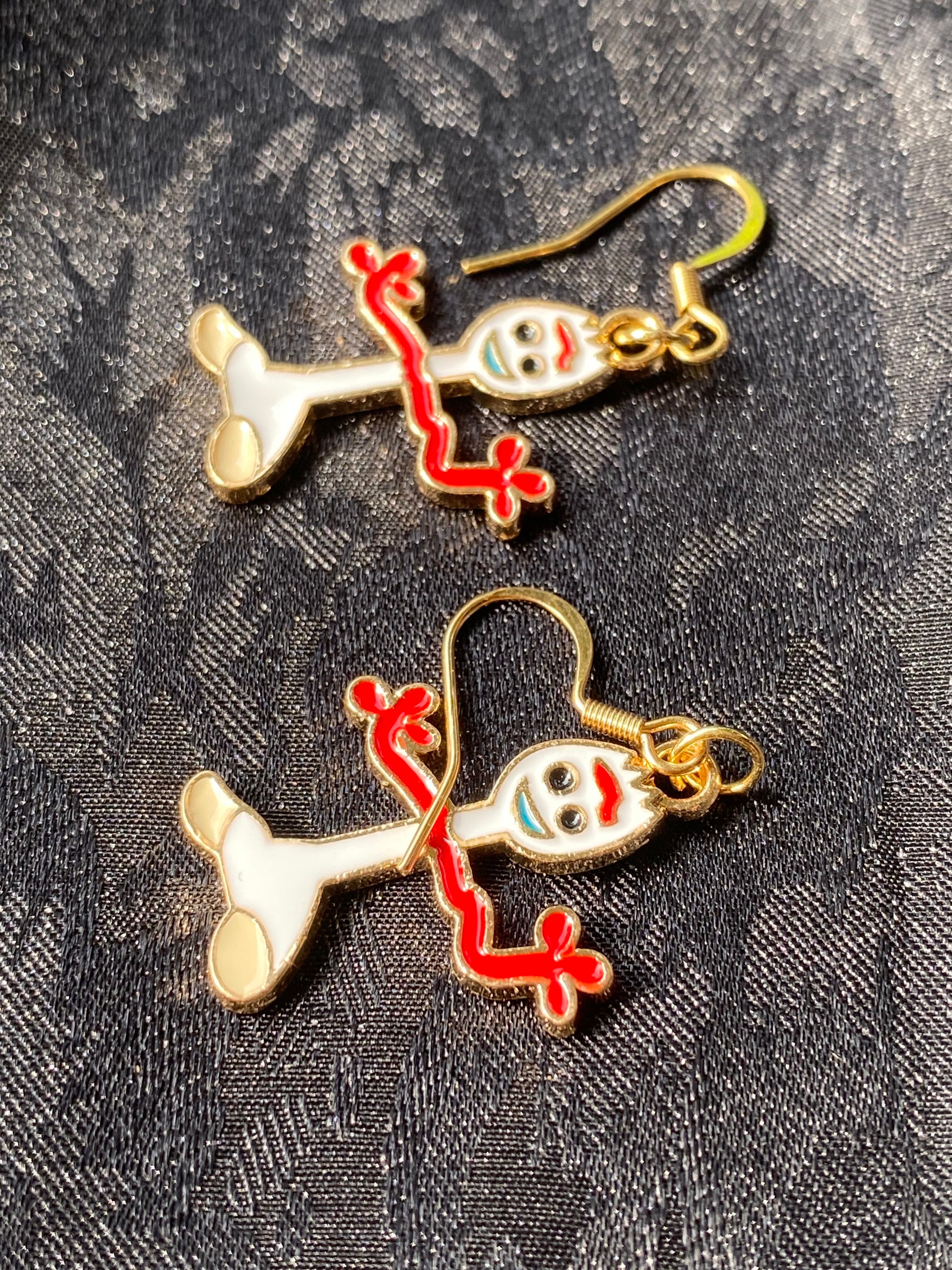FORKY TOY STORY Earrings,fork Earrings,forky Earrings,goth Earrings ...