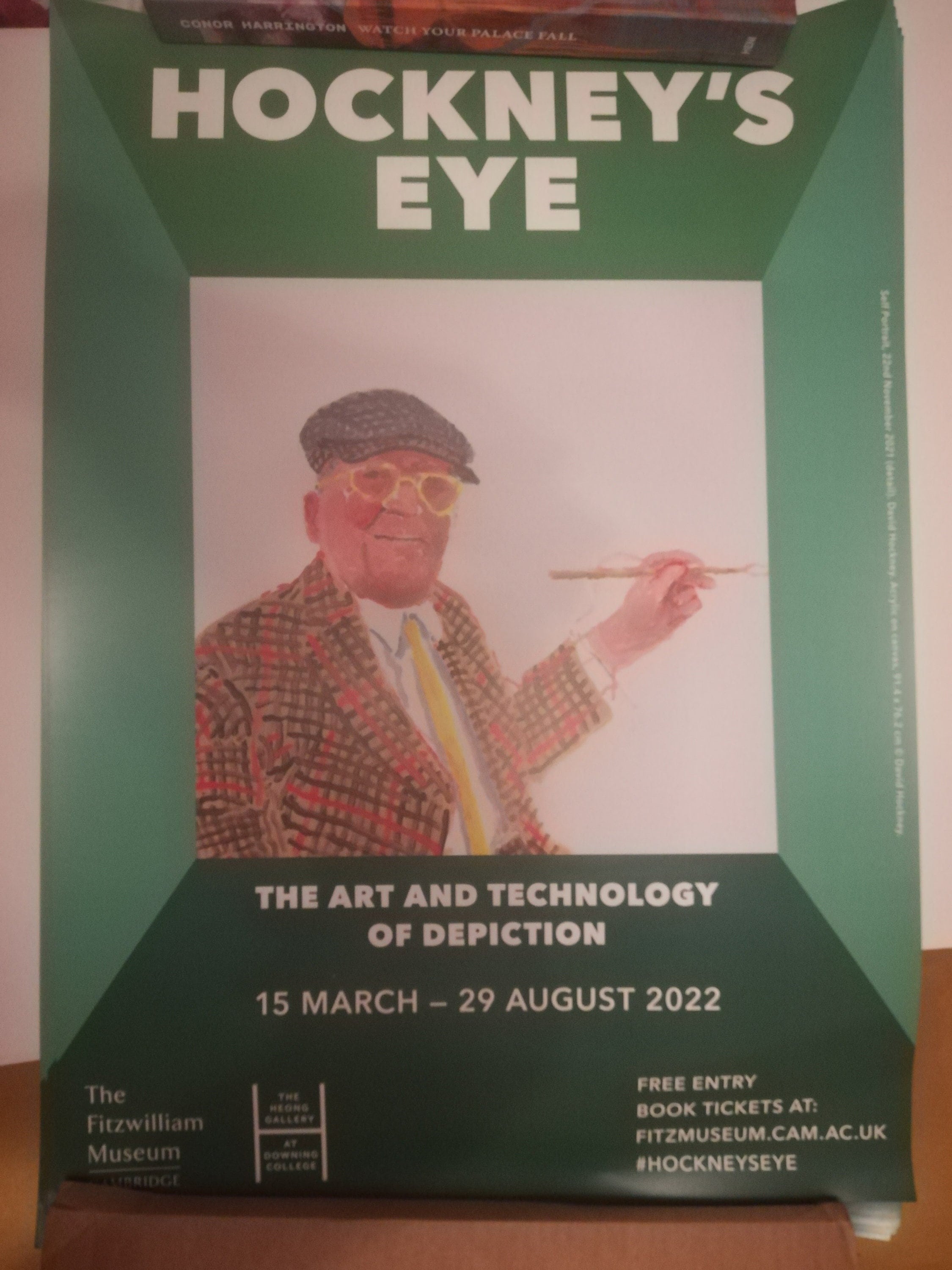 David Hockney Hockney's Eye Poster - Etsy UK