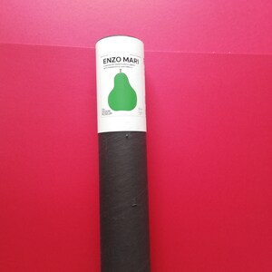 Enzo Mari Pear Exhibition Poster - Etsy