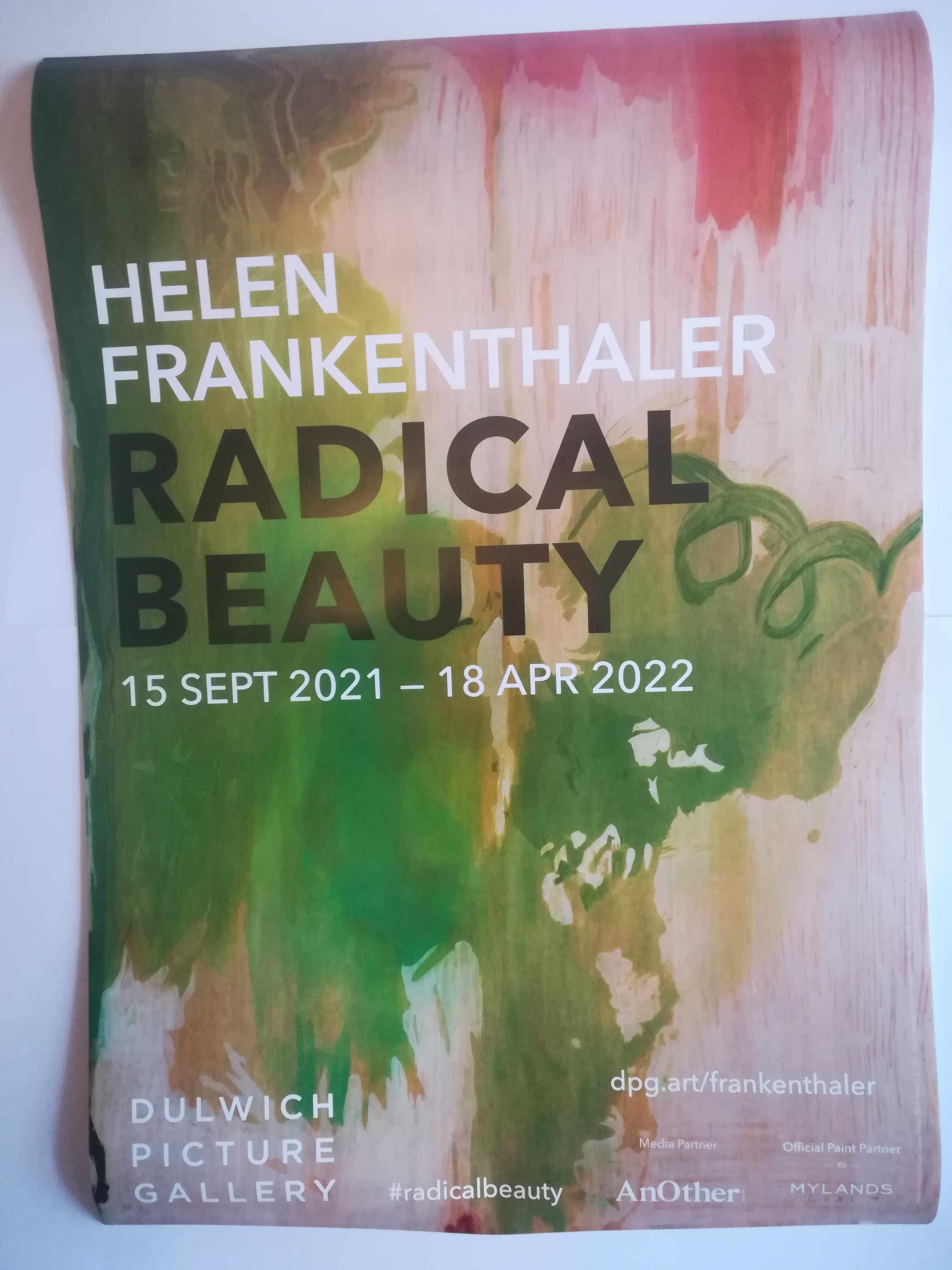 Helen Frankenthaler: Radical Beauty Exhibition Poster - Etsy