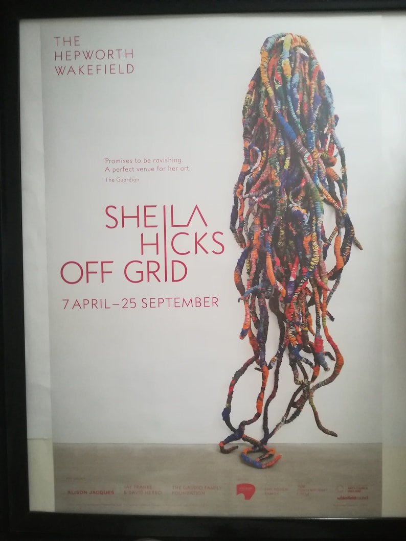Sheila Hicks Exhibition Poster - Etsy