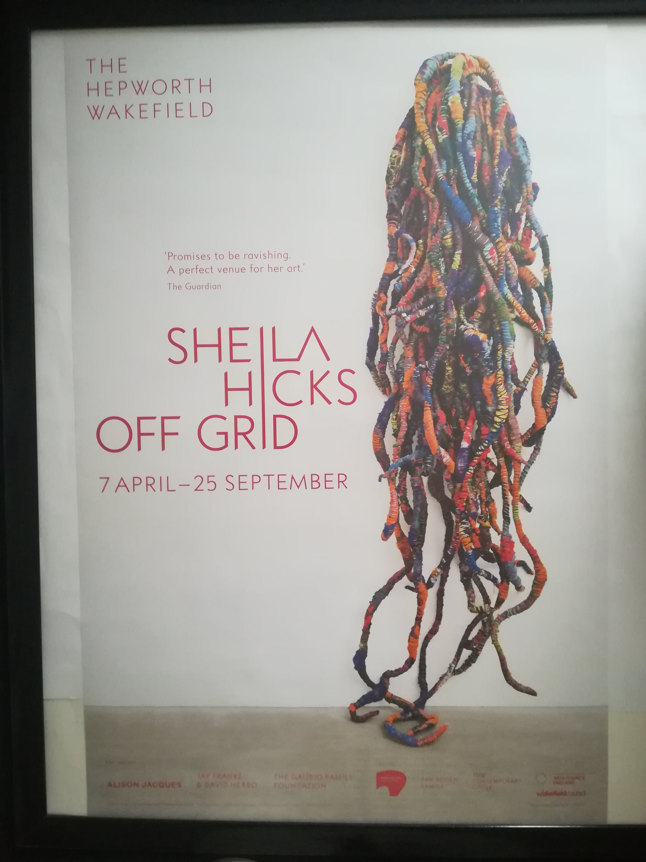 Sheila Hicks Exhibition Poster - Etsy