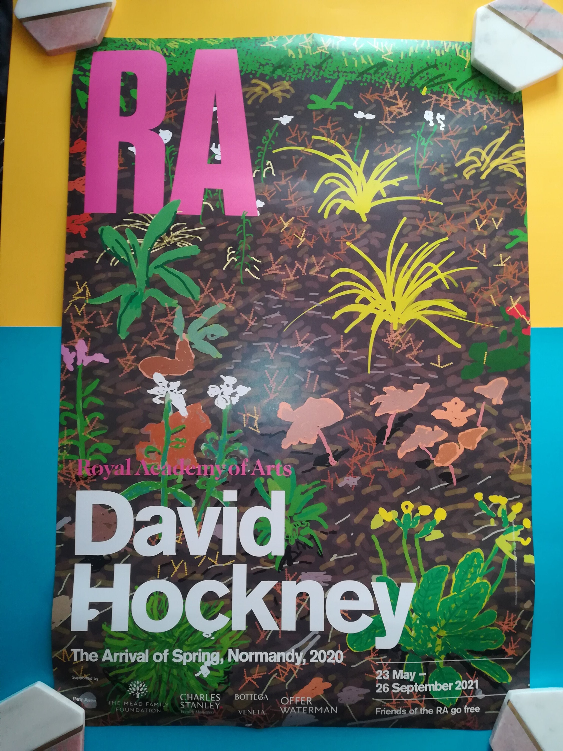 David Hockney the Arrival of Spring Large Poster With Free - Etsy