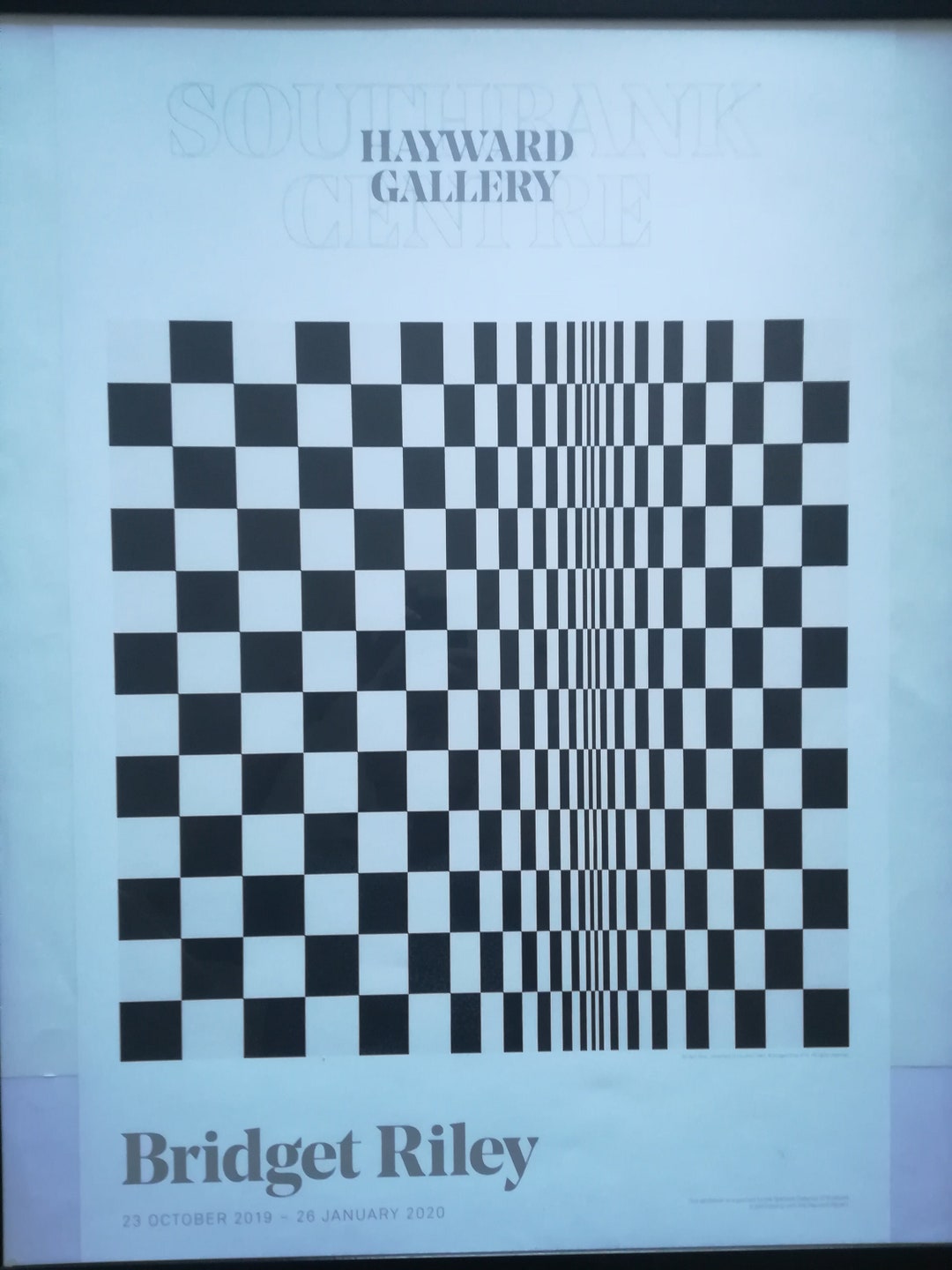 Bridget Riley Print - Etsy UK