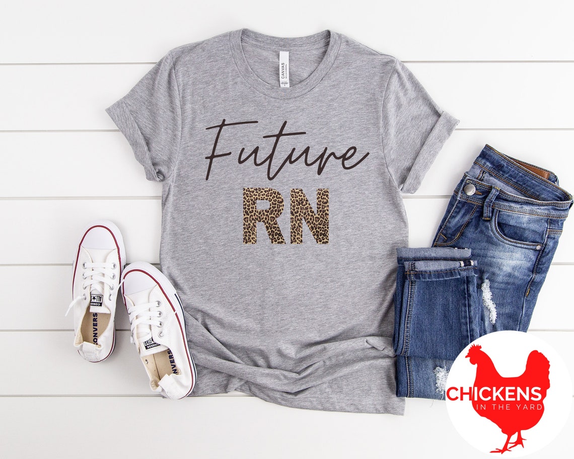 Future RN Shirt, Registered Nurse RN Shirt, Heartbeat, Heart ...