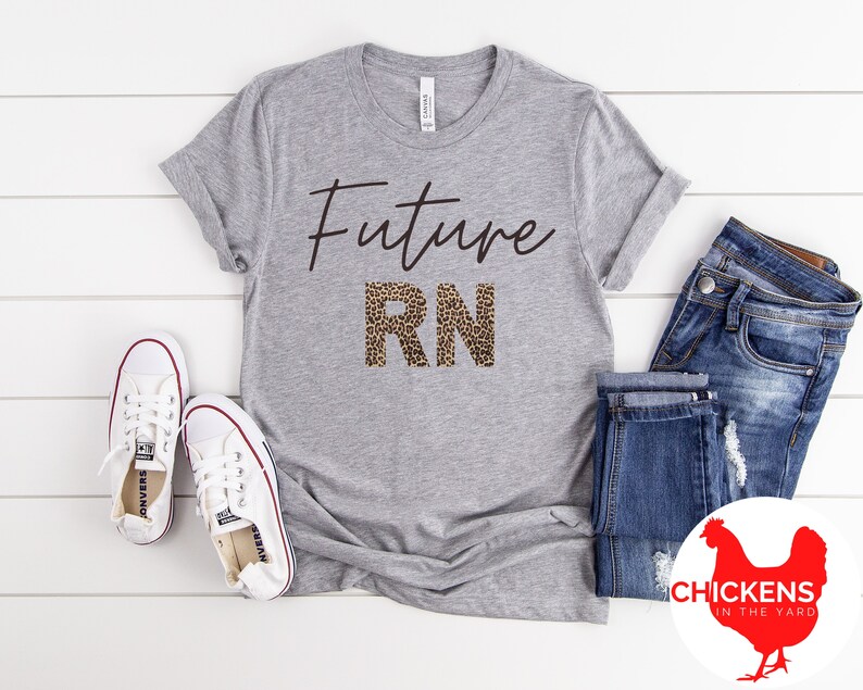 Future RN Shirt, Registered Nurse RN Shirt, Heartbeat, Heart ...