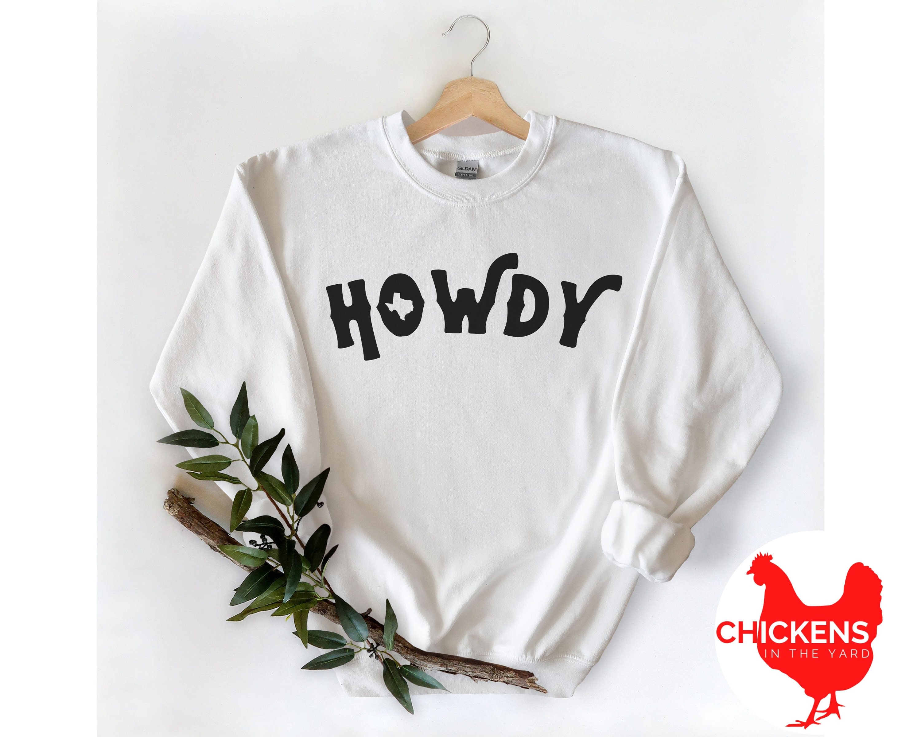 Howdy Sweatshirt Texas Womens Sweatshirt Texas Pride Texas - Etsy UK