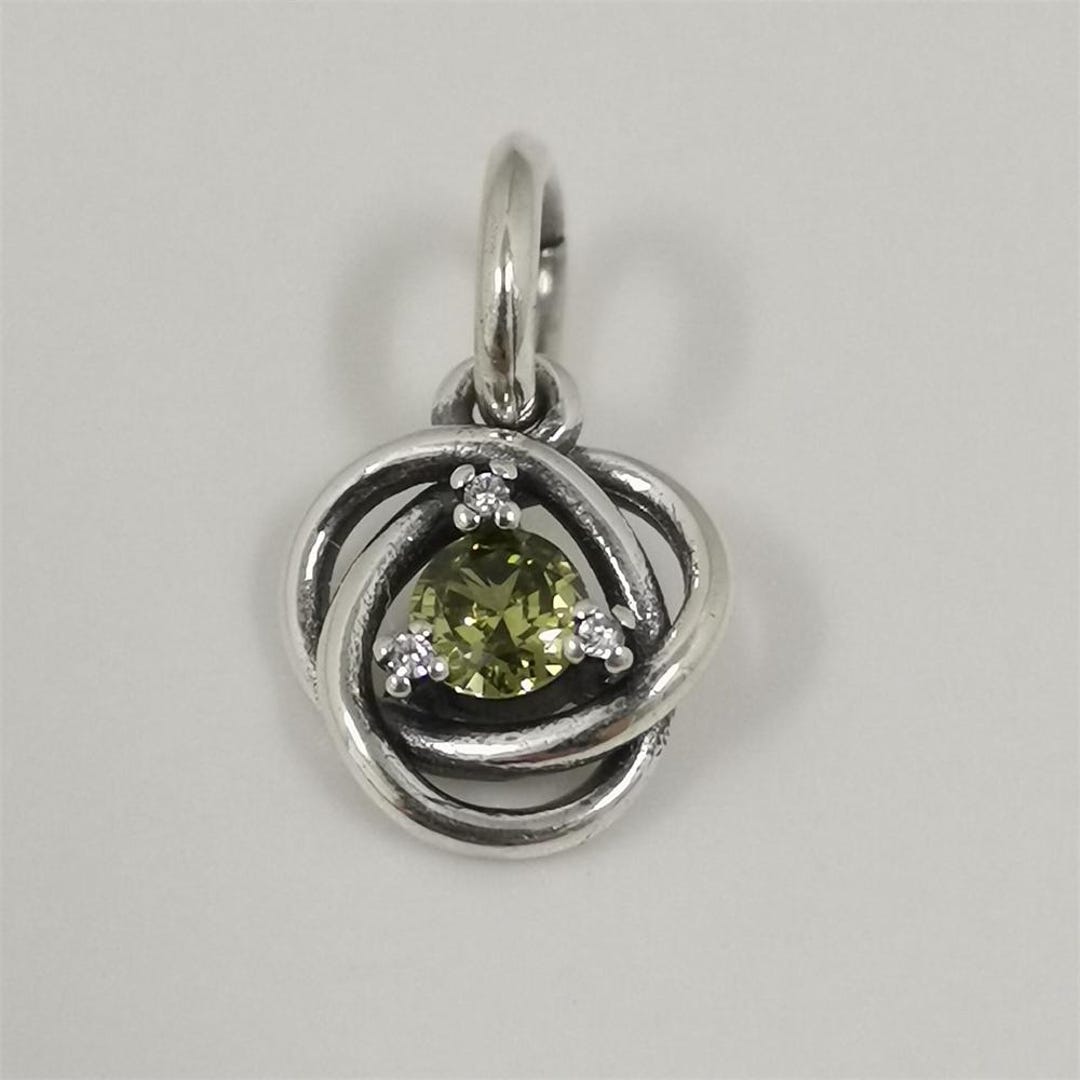 Pandora August Crystal Birthstone Eternity Circle Dangle Charm - Etsy