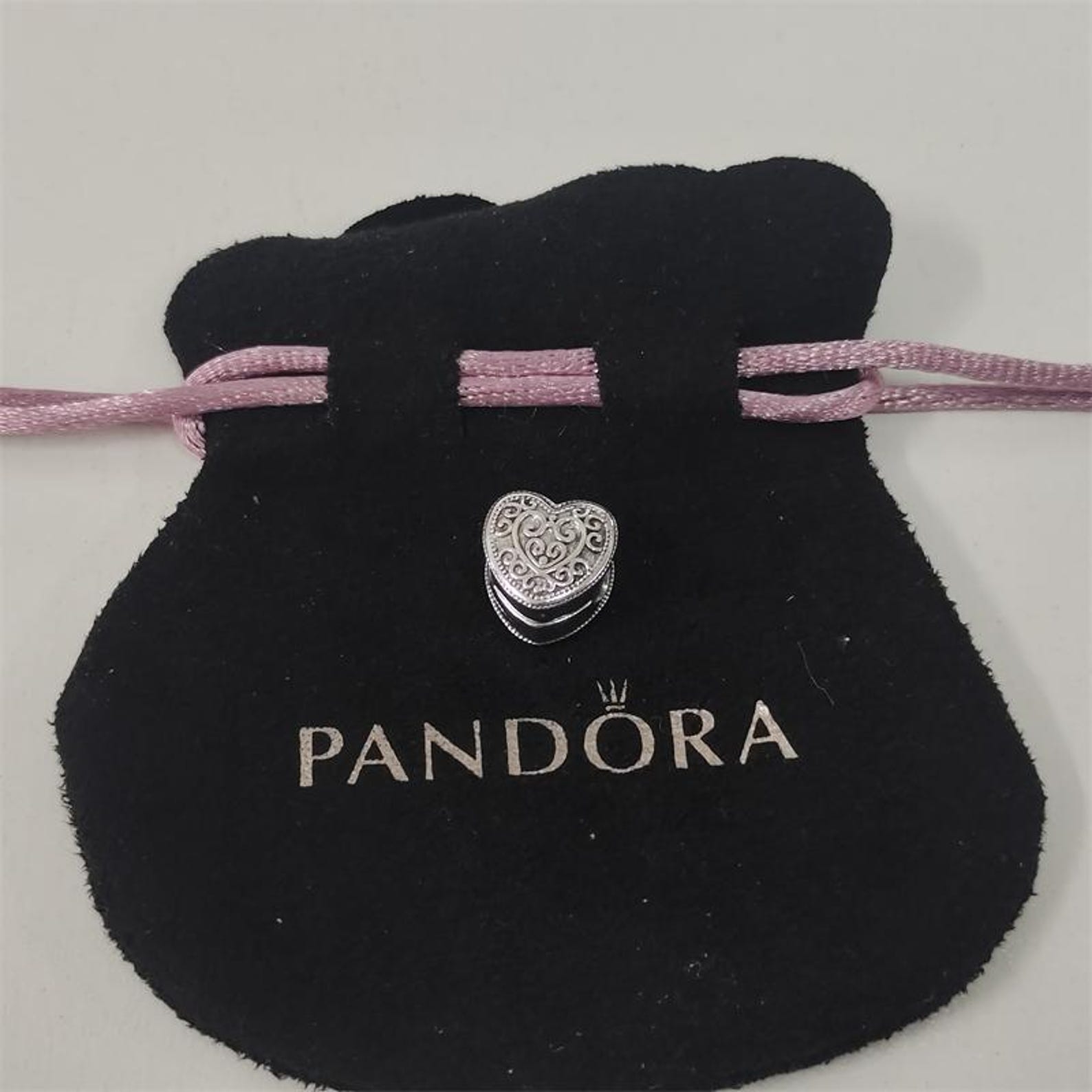 Pandora, Enchanted Heart Clip, Charm, Fairy Tale - Etsy