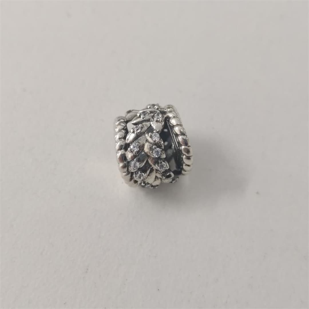 Pandora S925 ALE Dazzling Openwork Wheat Grain Swirls Charm - Etsy