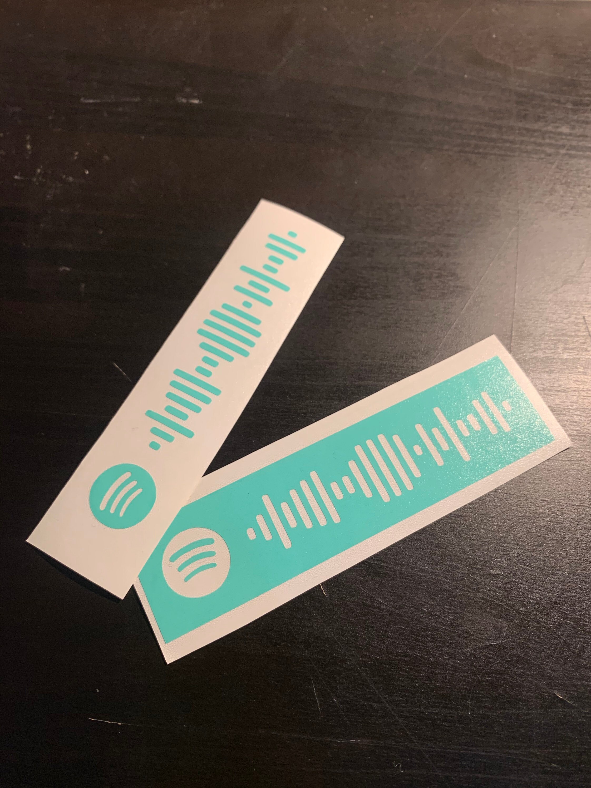 Custom Spotify Song Code Vinyl Decal Outdoor Vinyl Regular | Etsy
