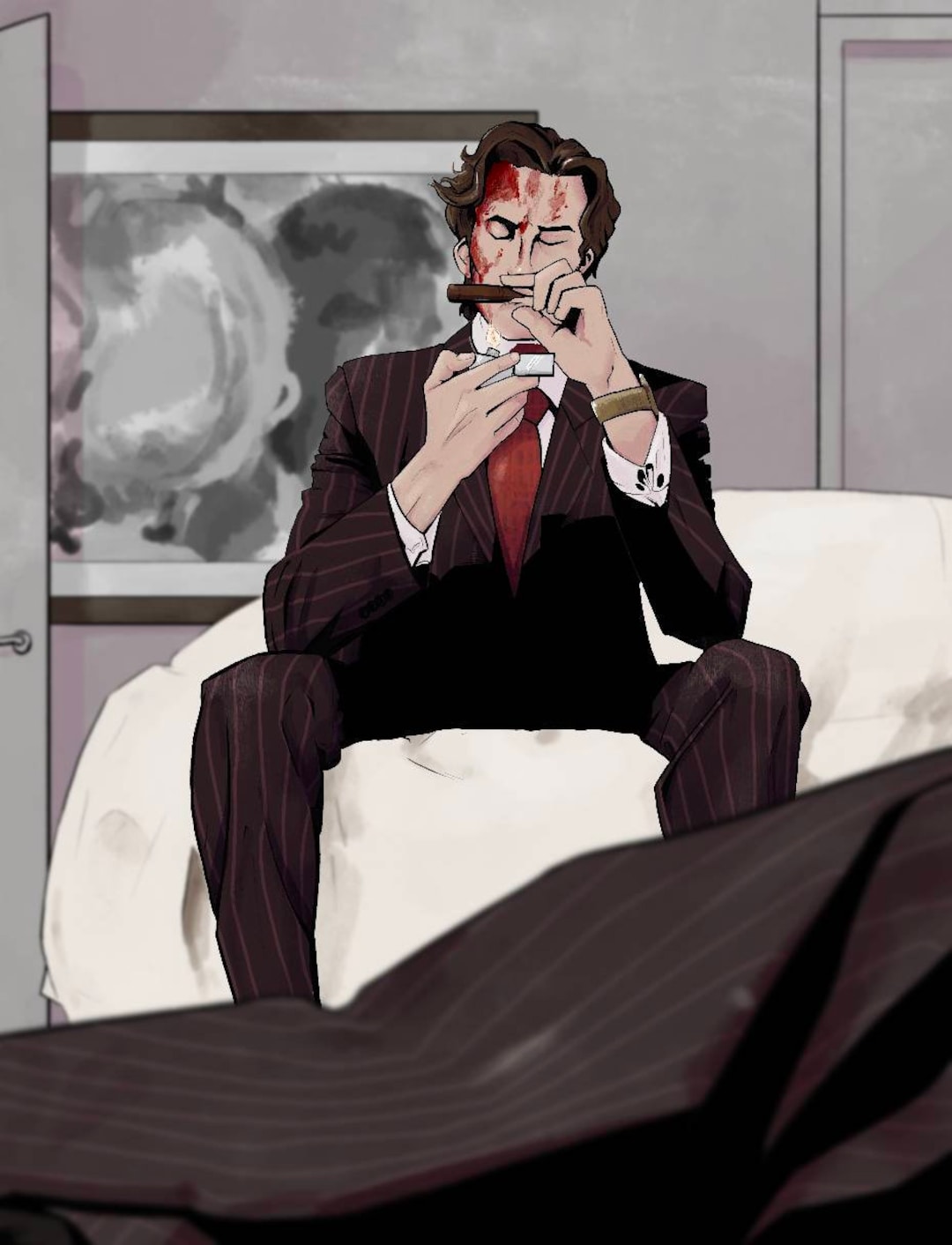 I Am Simply Not There - Patrick Bateman - Art Print - Etsy