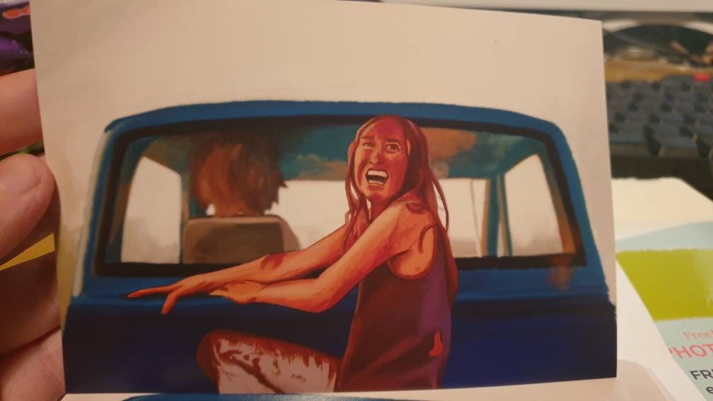 Texas Chainsaw Sally Hardesty Art Print - Etsy Australia