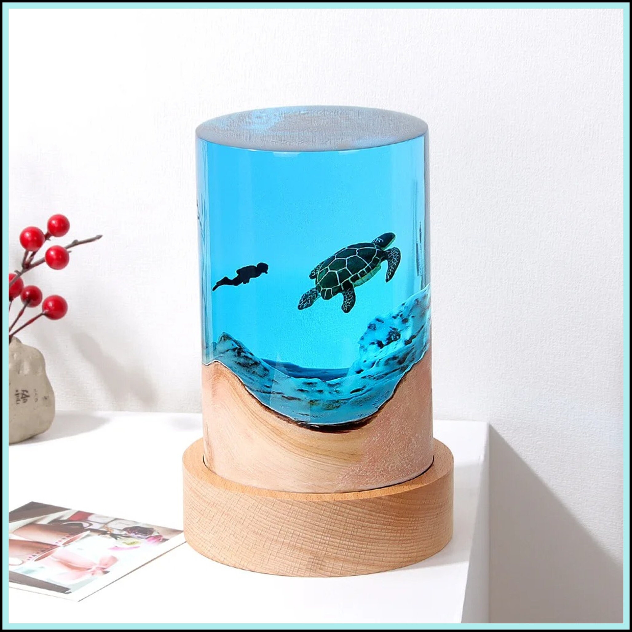 Underwater Illumination: Glow-in-the-dark Marine Turtle, Whale Shark ...