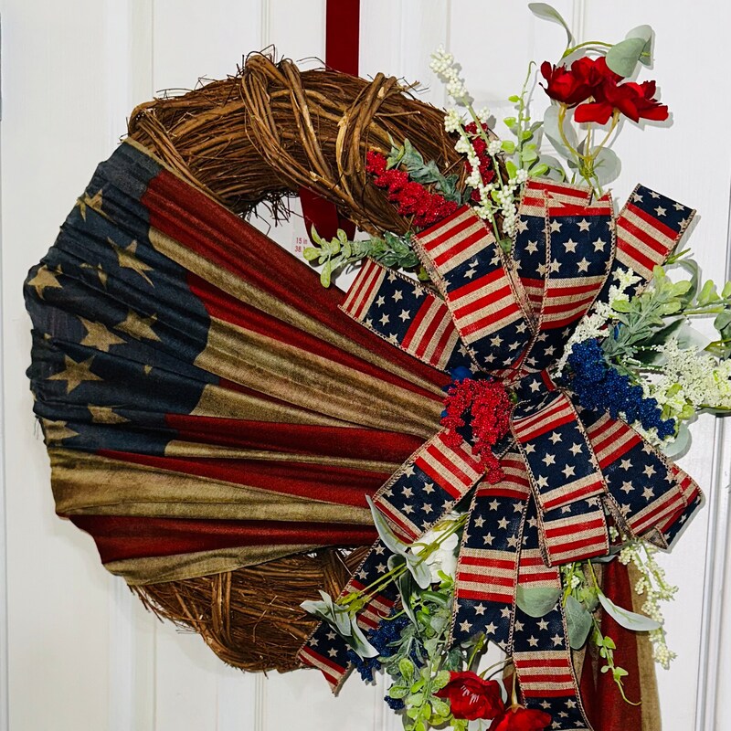 Veterans Day Wreath - Etsy