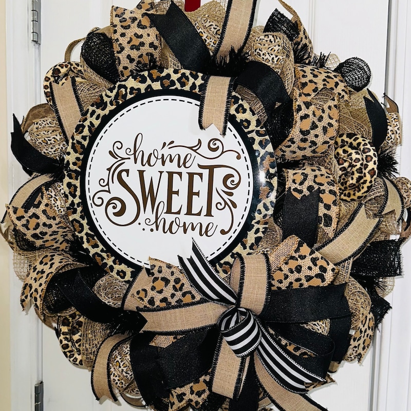 Wild Animal Door Wreath - Etsy