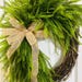 Grapevine Beadgrass Wreath - 14 Inch Base With Natural Large Bow ...
