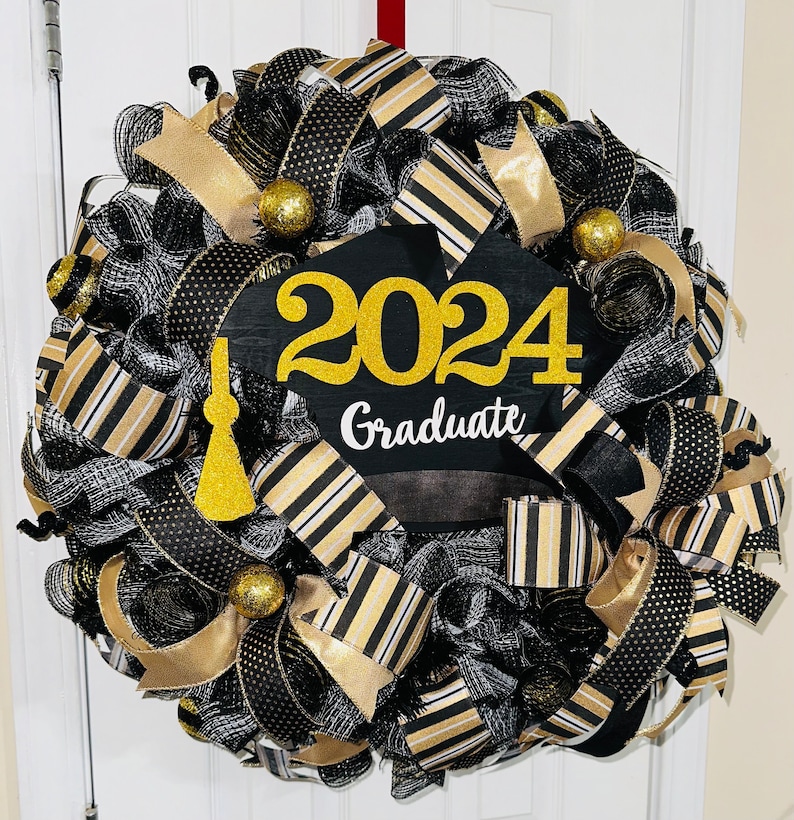 Graduation, Graduation Gift, Graduation Wreath, 2024 Graduation ...