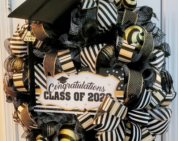 Graduation Graduation Gift Graduation Wreath 2023 - Etsy