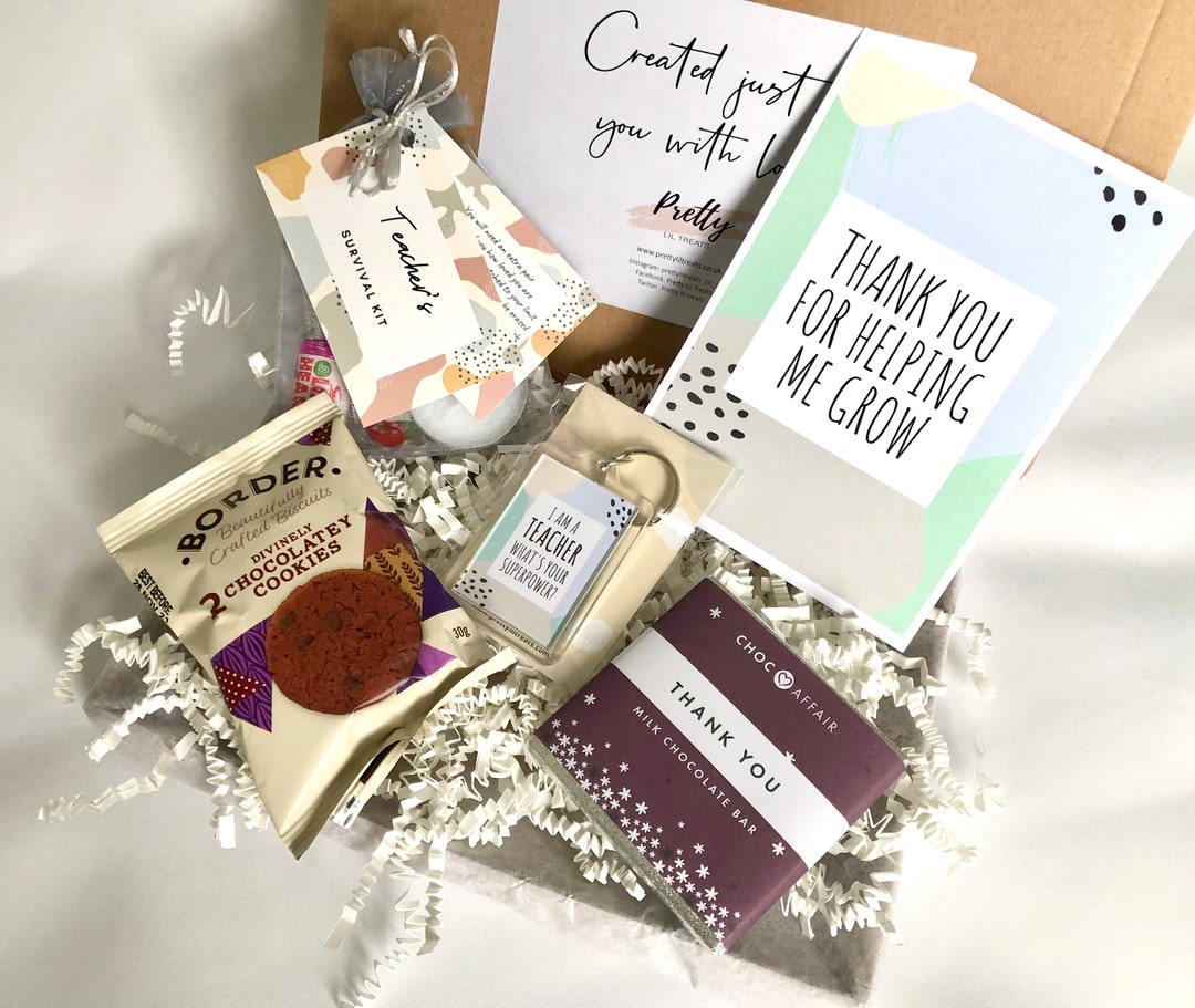 Thank You Teacher Farewell Present / Letterbox Gift - Etsy