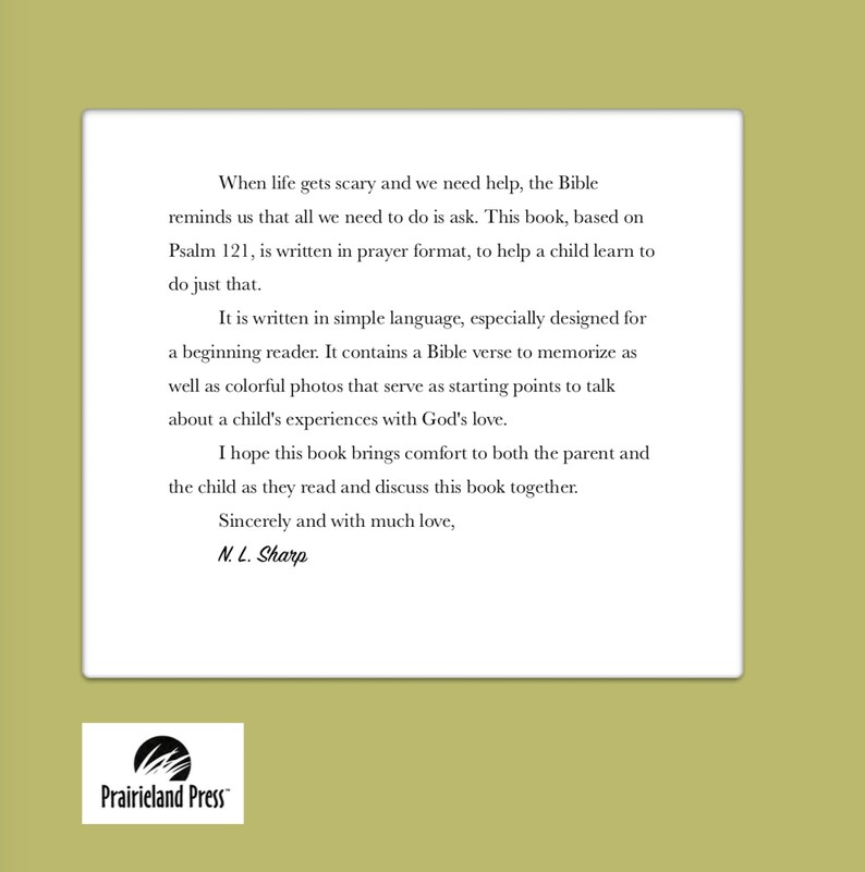 My God is My Help / Beginning Readers / Bible Inspired / Gift for Kids ...