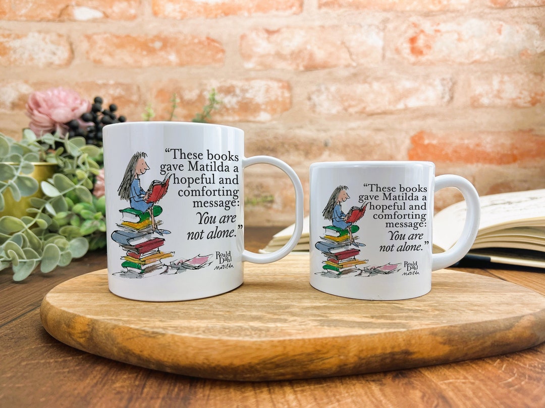 Matilda Book Quote Illustration First Birthday Children's Personalised ...